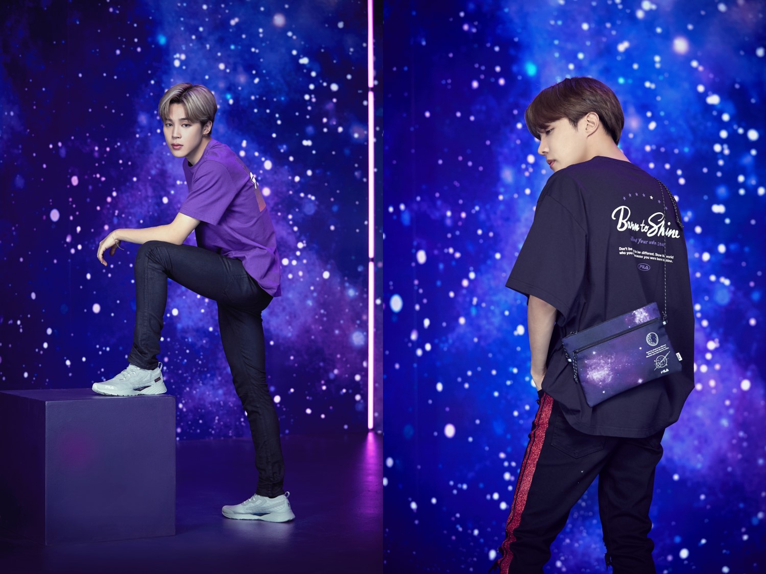FILA apresenta collab exclusiva com BTS - Revista Inteirada